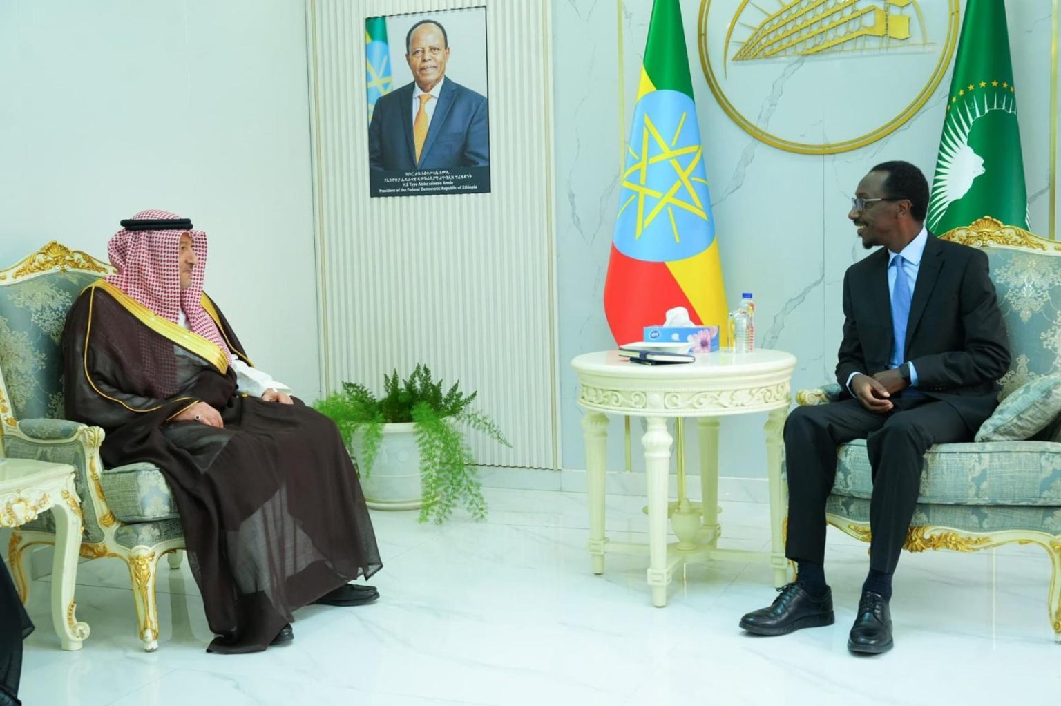 FM Gedion Meets Saudi Arabia's Vice Foreign Minister - Ethiopia