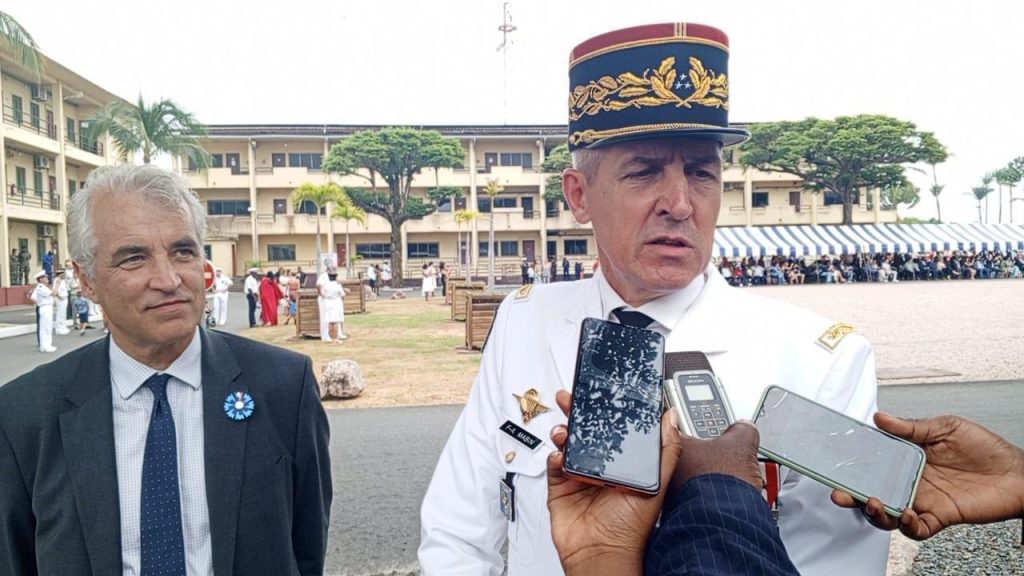 Fin de mission du général français François – Xavier Mabin au Gabon - Gabon