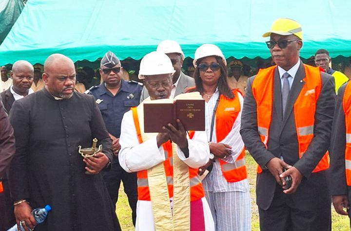 La BEAC lance officiellement la construction de son agence à Mouila - Gabon