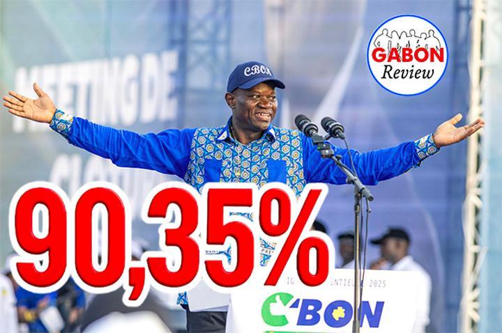 Présidentielle 2025 : Oligui Nguéma, élu 4e président du Gabon avec 90. ...