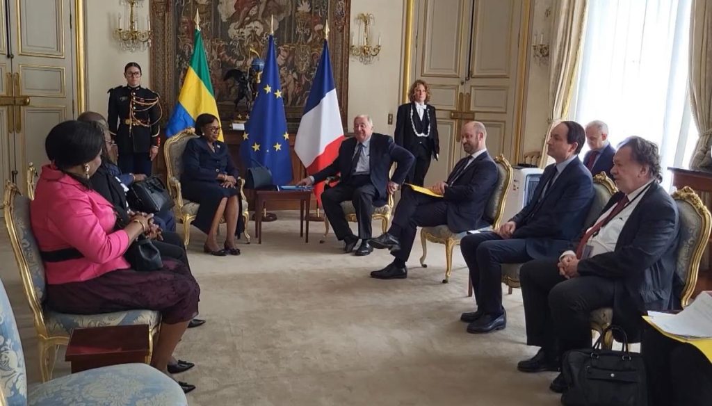 Coopération Parlementaire Avec Délégation Du Sénat Français - Gabon