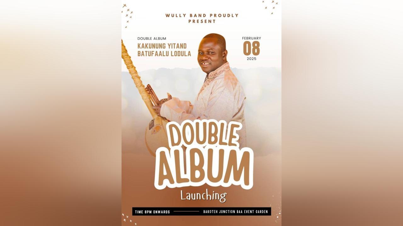 Kora Star Jali Hammay to Launch Double Album - Gambia