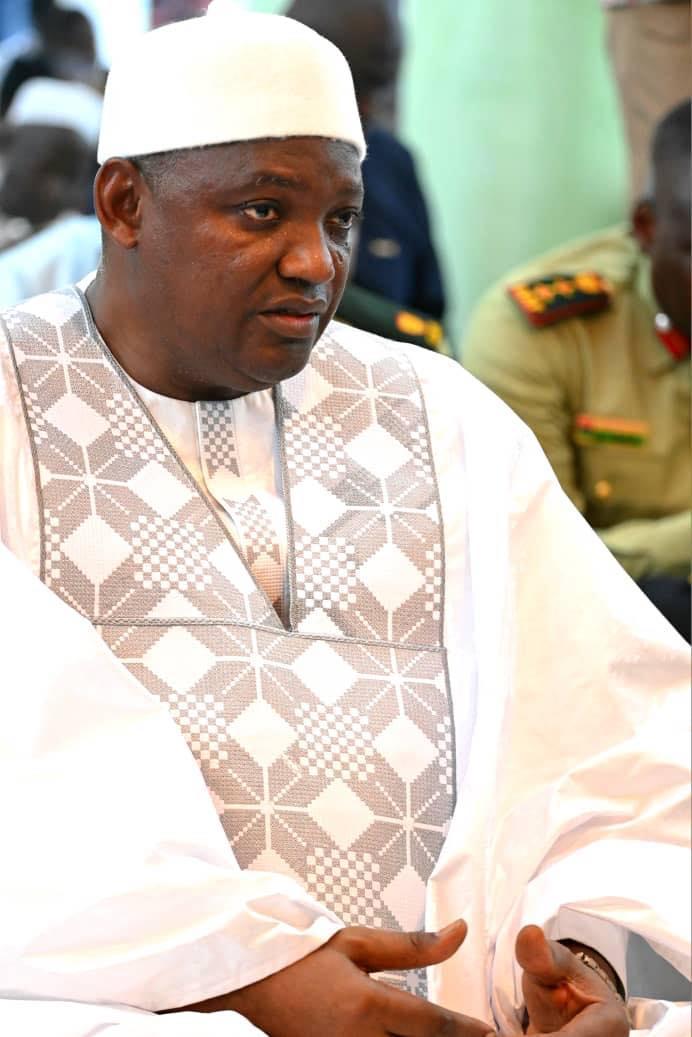 President Barrow Commissions New Serrekunda Mosque and Mortuary - Gambia