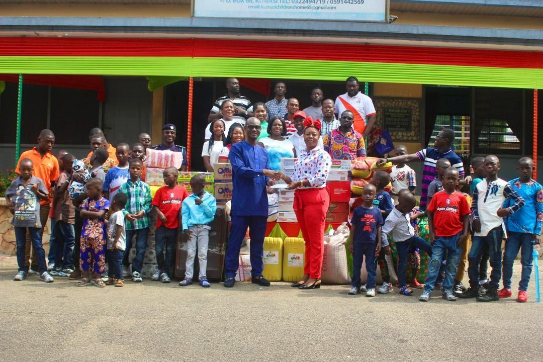 BOST, stakeholders donate to orphanage homes in Kumasi - Ghana