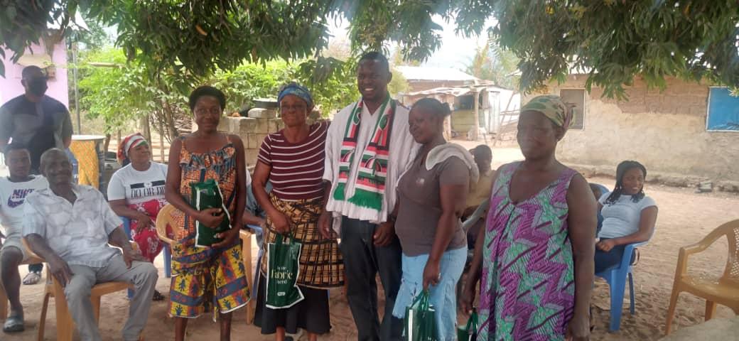 Philanthropist renovates the house of NDC chairman at Mantse - Ghana