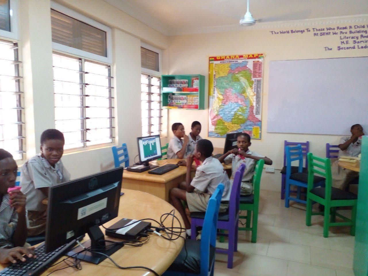 Samira Bawumia commissions Learning and Literacy Centre for Kanda ...