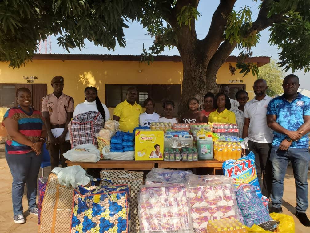 Hand On Heart Foundation Donates To Akuse Prisons - Ghana
