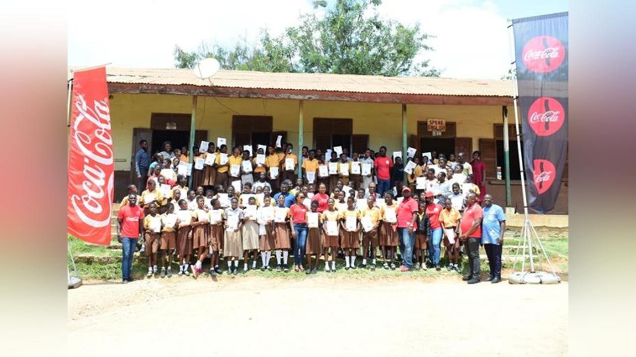 Coca-Cola Ghana empowers over 1,200 JHS students in Kumasi - Ghana