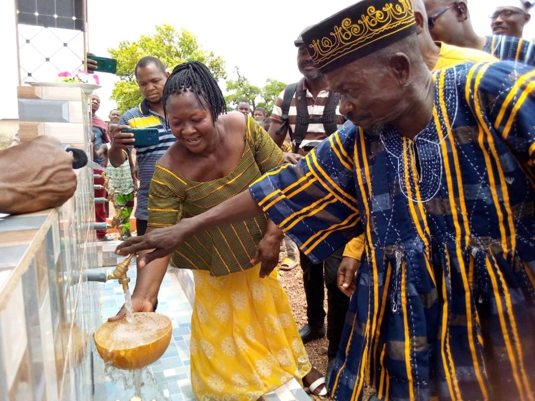 Bede Ziedeng provides potable water for Eremon SHTS - Ghana