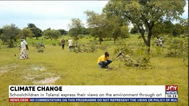 Climate Change: School children in Talensi express their views on the ...