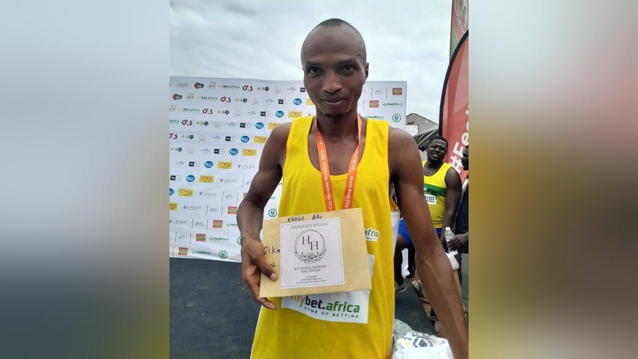 Koogo Atia wins 2023 Accra Inter-City Marathon - Ghana