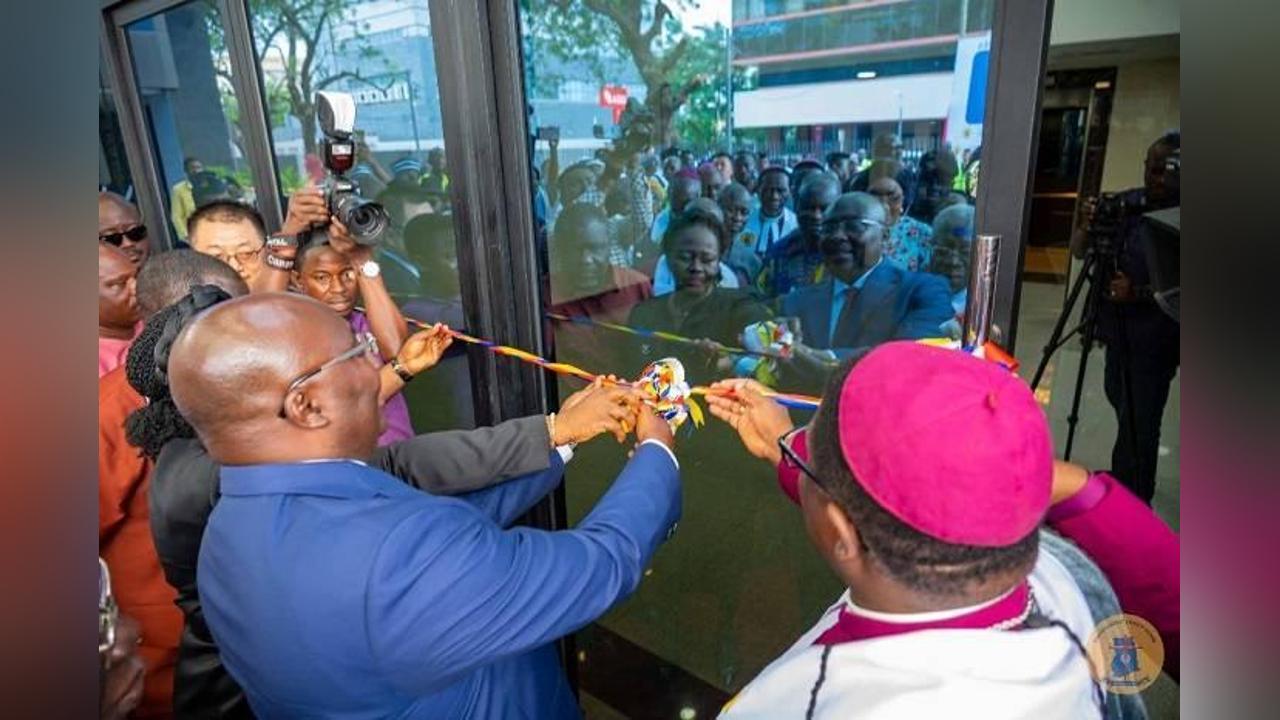 GH¢260m ultra-modern Wesley Towers inaugurated - Ghana