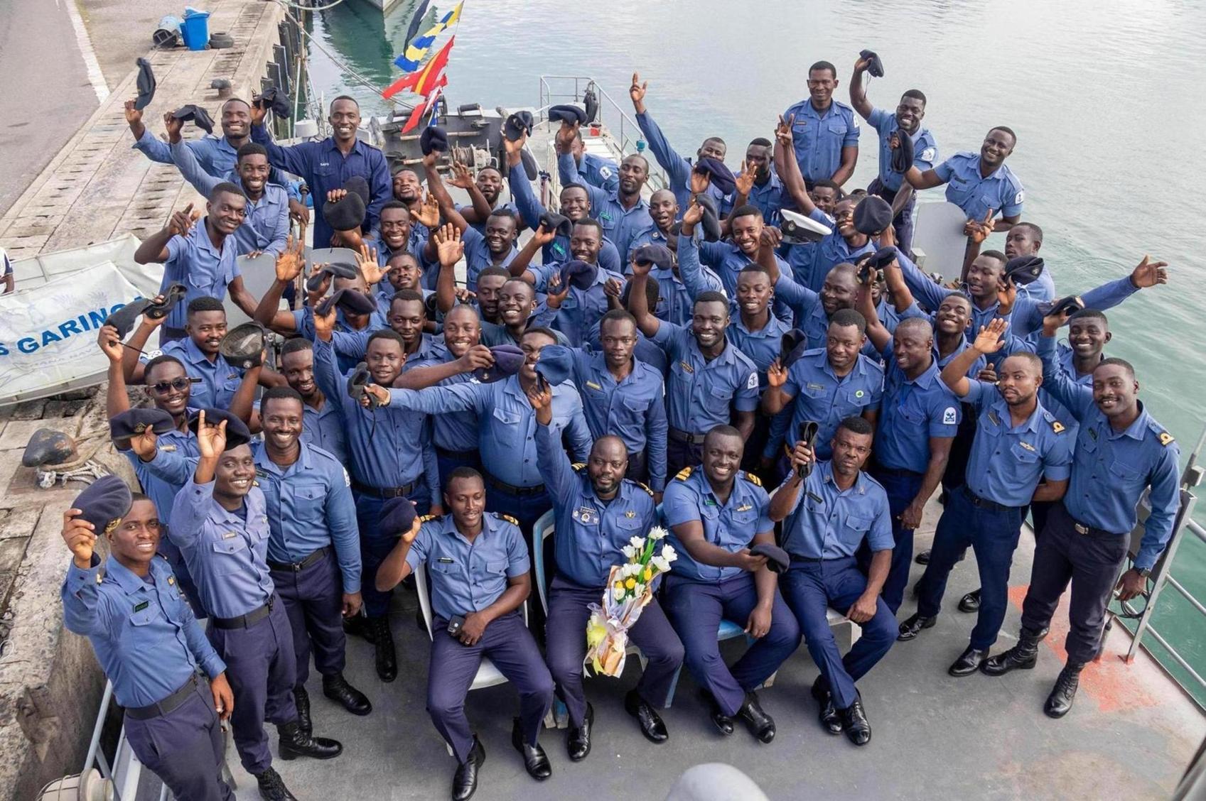 Ghana Navy receives locally manufactured catamaran boat - Ghana