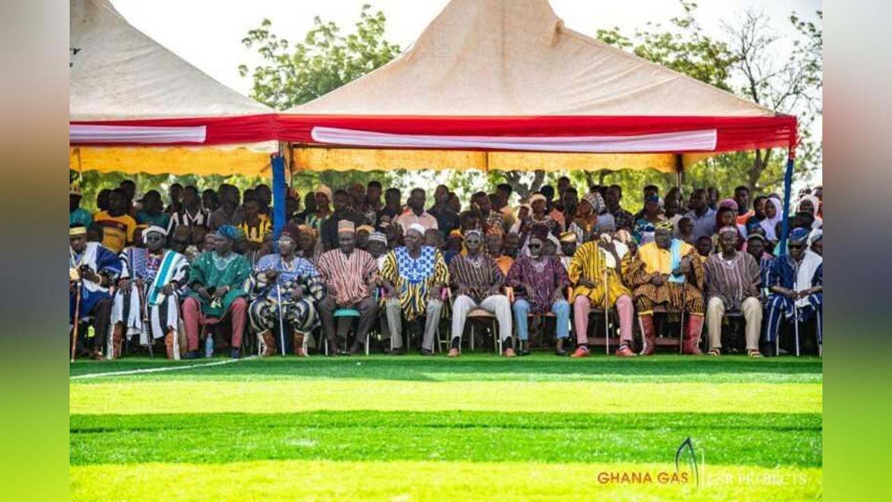 Pusiga Gets Astro-Turf Kind Courtesy Ghana Gas - Ghana