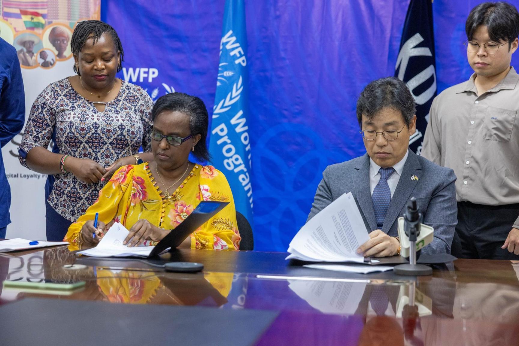 WFP, KOICA Sign Agreement to Promote Food and Nutrition Security - Ghana
