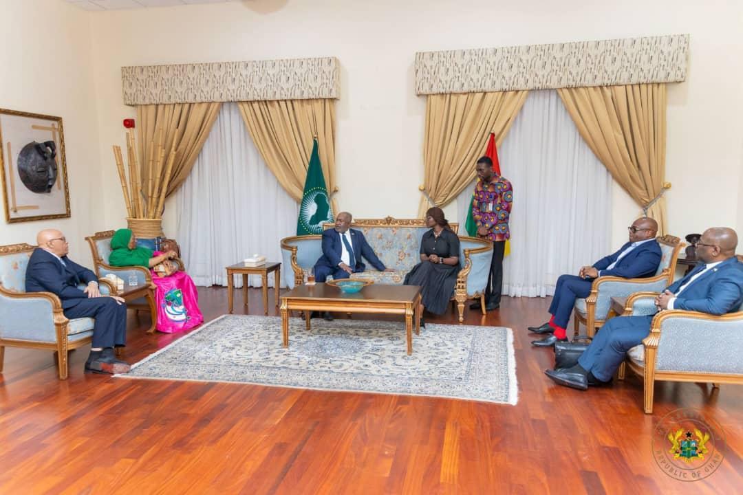 President Azali Assoumani of Comoros has Arrived in Ghana to ...
