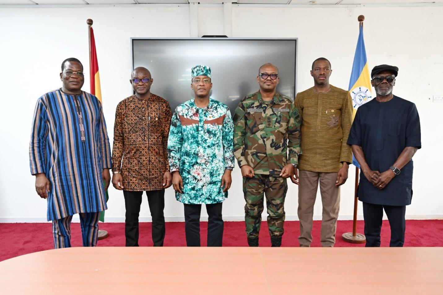 Burkinabe Delegation Pays Working Visit to GPHA Director-Genral - Ghana