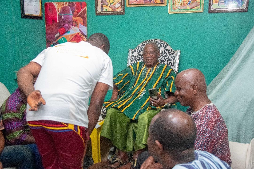 Ketu North MCE Nominee Pays Courtesy Call on Paramount Chief of Dzodze ...