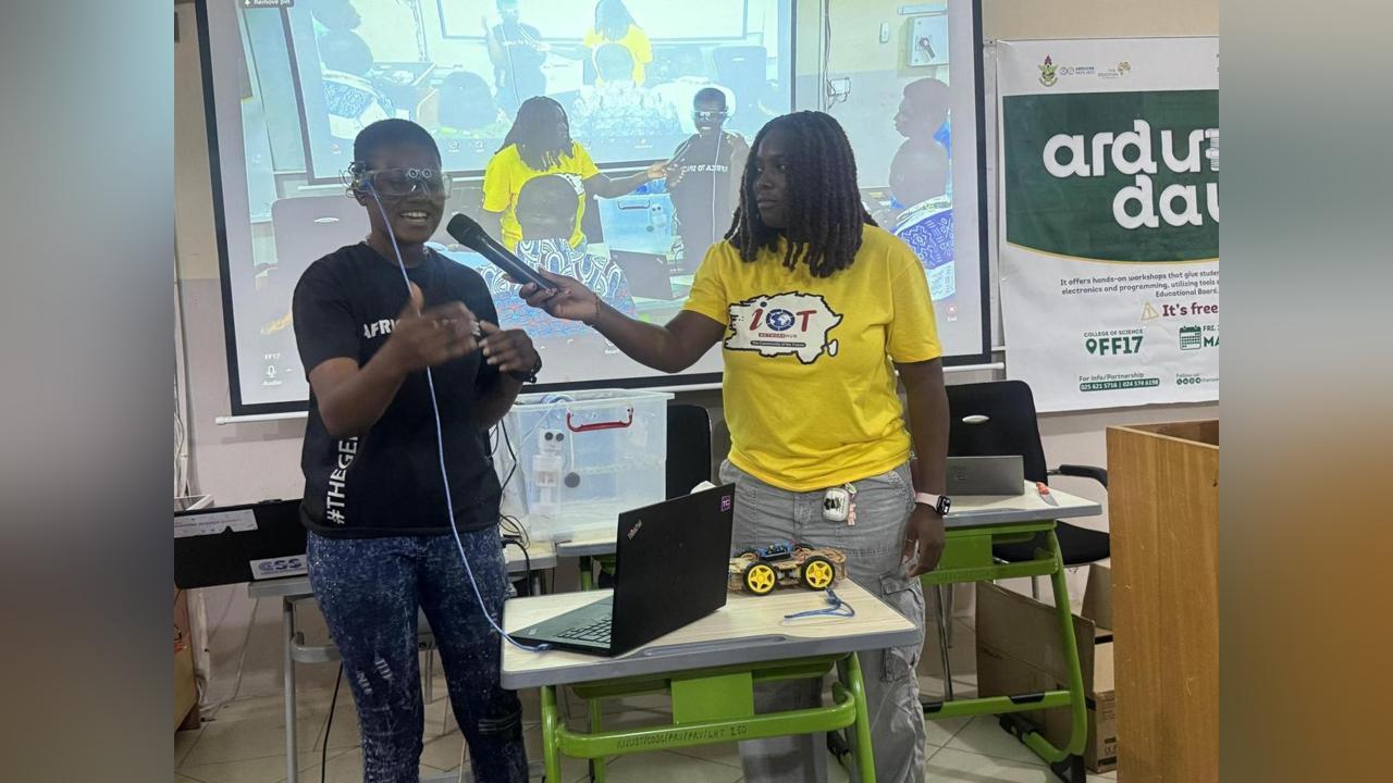 Arduino Day 2025: KNUST Department of Computer Science Equips Students ...