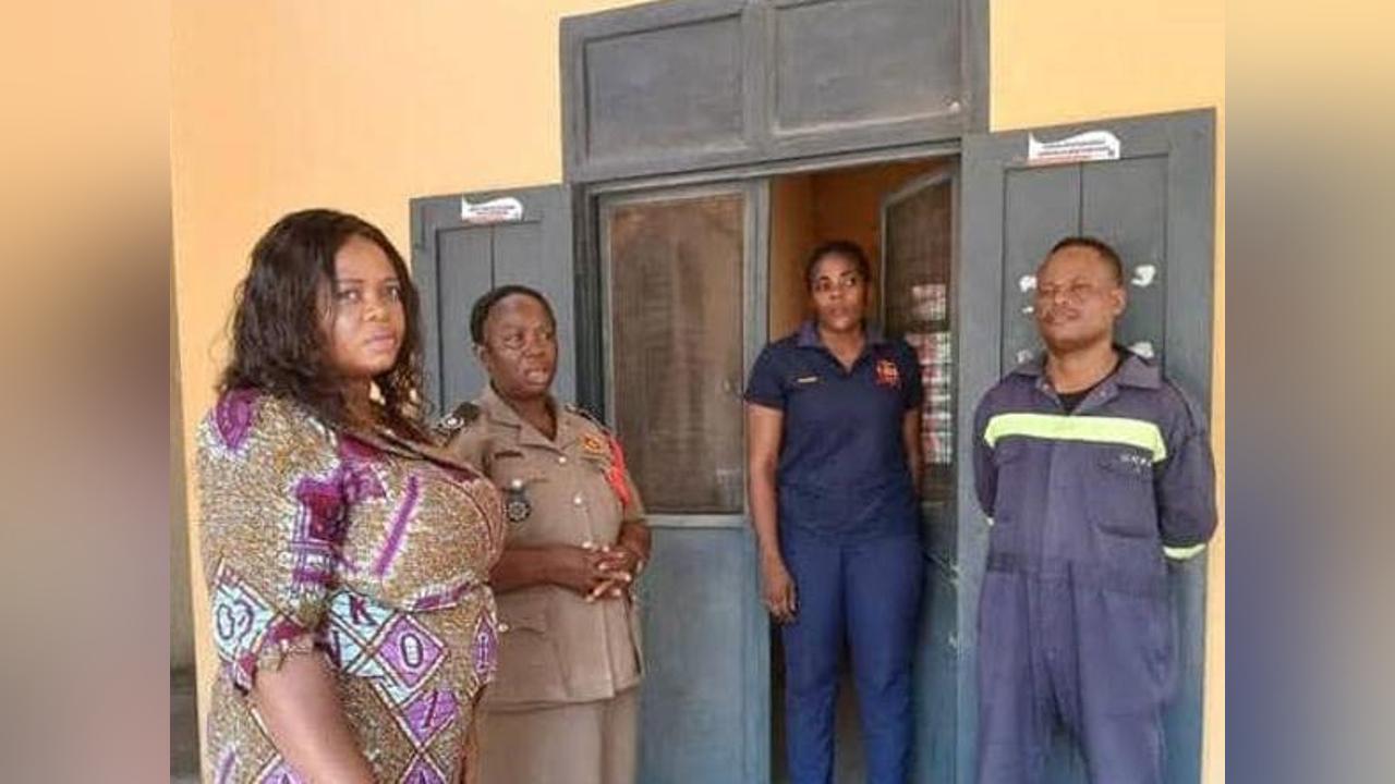 Anloga DCE Begins Official Duty with a Familiarisation Tour - Ghana