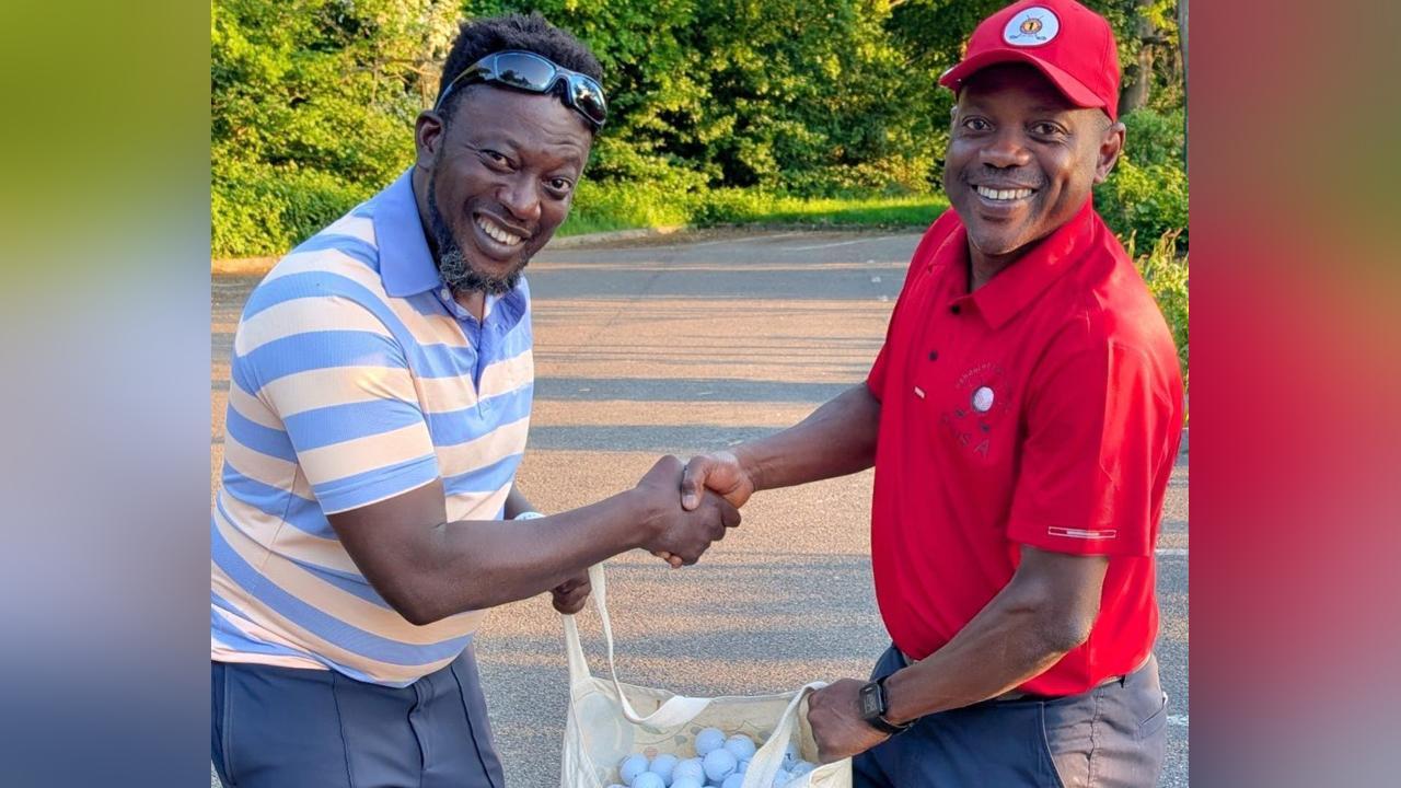 Vice-Captain of Captain one Golf Society Donates to C1GS Kids Project ...