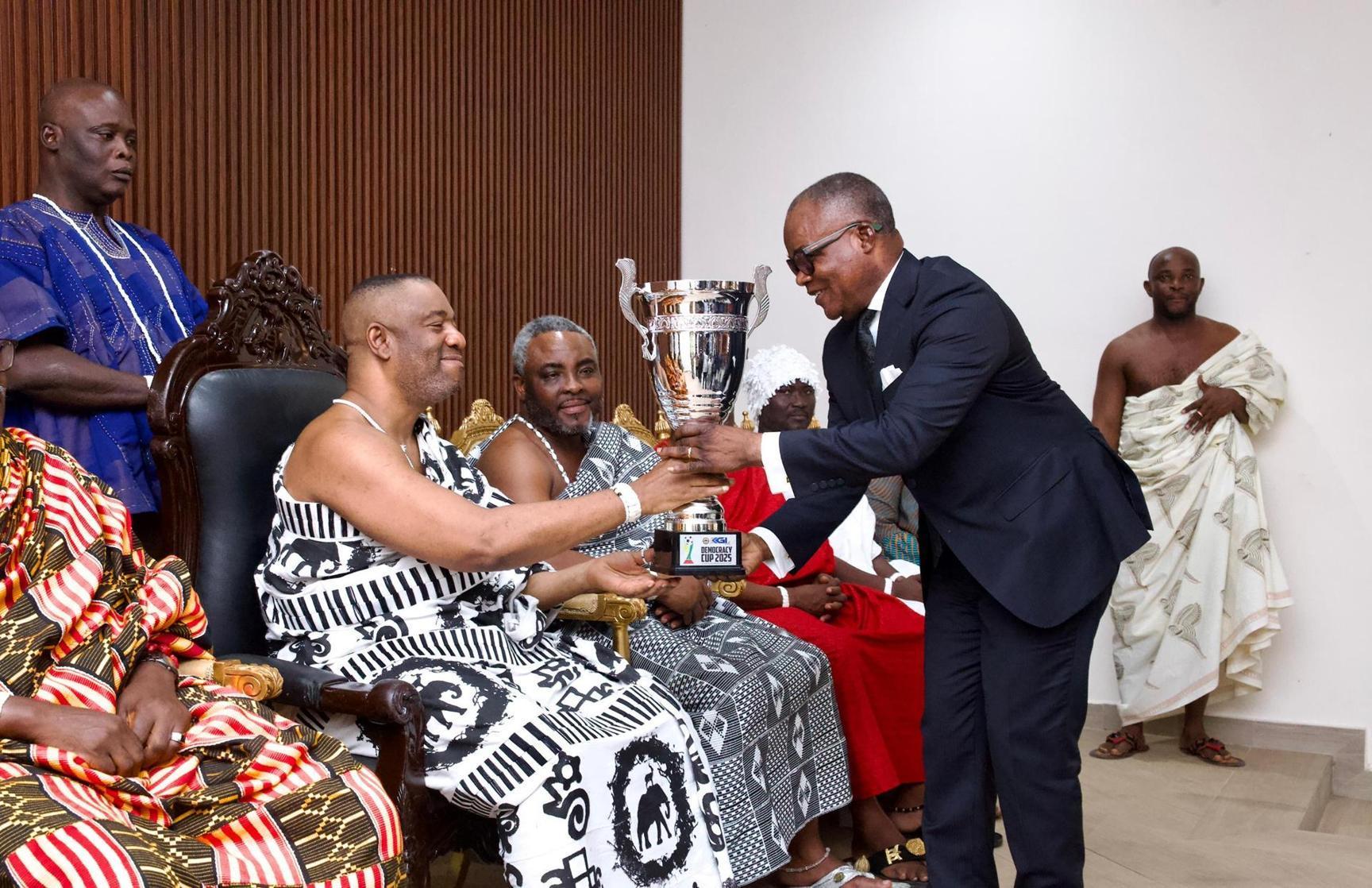 Ga Mantse Pledges Support for Democracy Cup with 1,000 Tickets - Ghana
