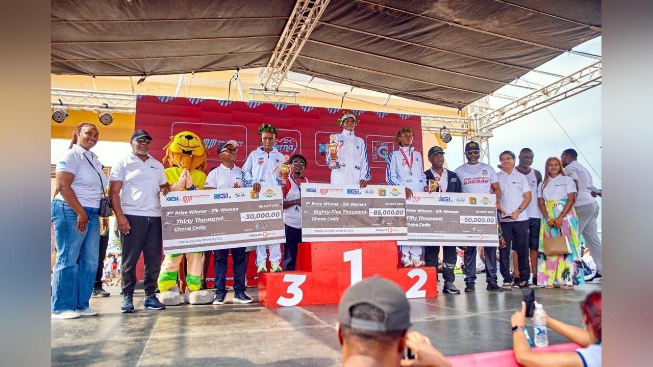 Kenya Dominates 2025 KGL Foundation Millennium Marathon - Ghana