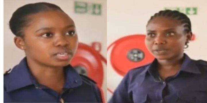 Young Women Make History as Kenya's First Female Firefighters - kenya