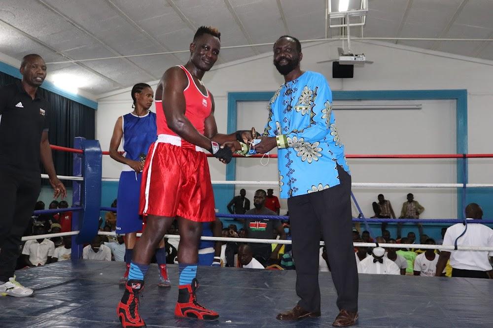 Wasike burning for a rematch with Chipateau in Congo - kenya