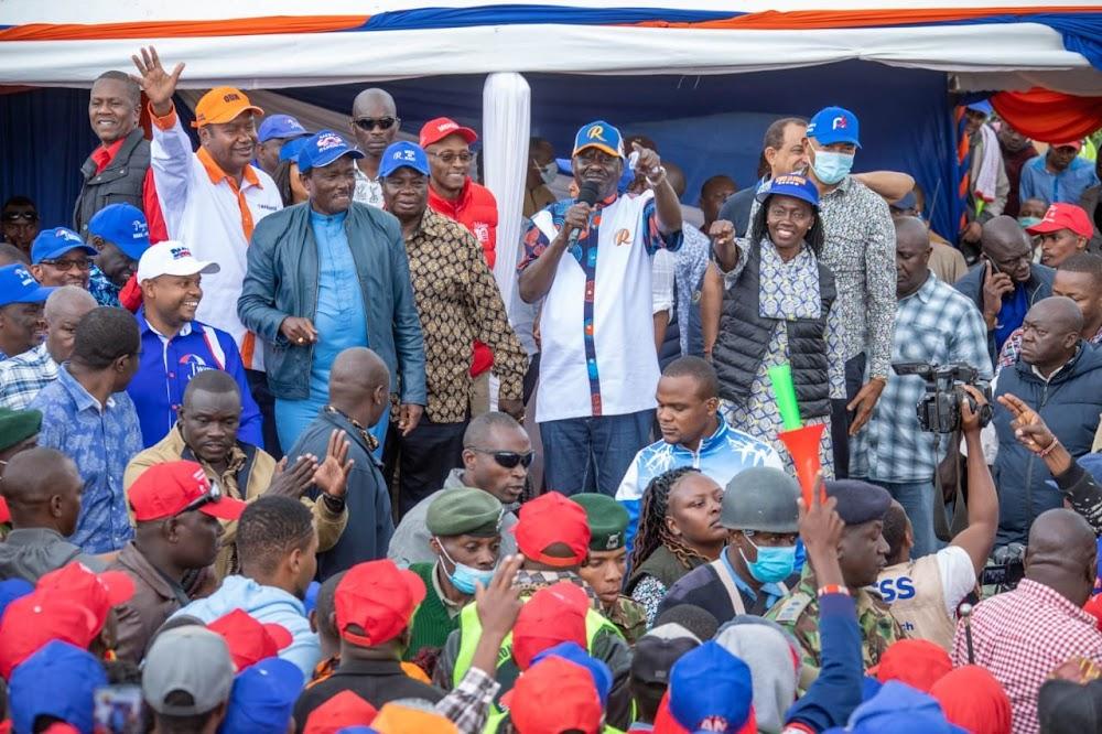 Trouble looms as Raila, Ruto schedule last rallies at Nyayo stadium - kenya