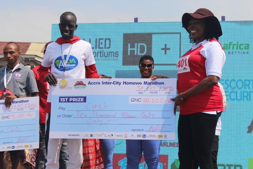 Kenyan Tirop wins gold at Accra Inter-City Homowo Marathon - kenya