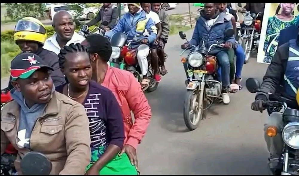 Bomet Woman Rep-elect Toto praises her Boda boda rider - kenya