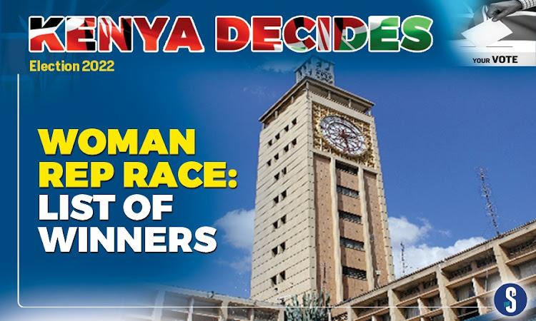 Woman Rep Race: List of Winners - kenya