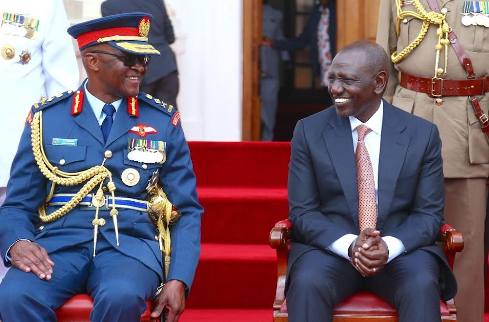 Why I chose Ogolla as Chief of Defence Force – Ruto - kenya