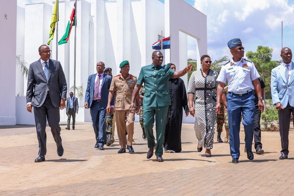Ruto tours Uhuru Gardens ahead of King Charles visit - kenya