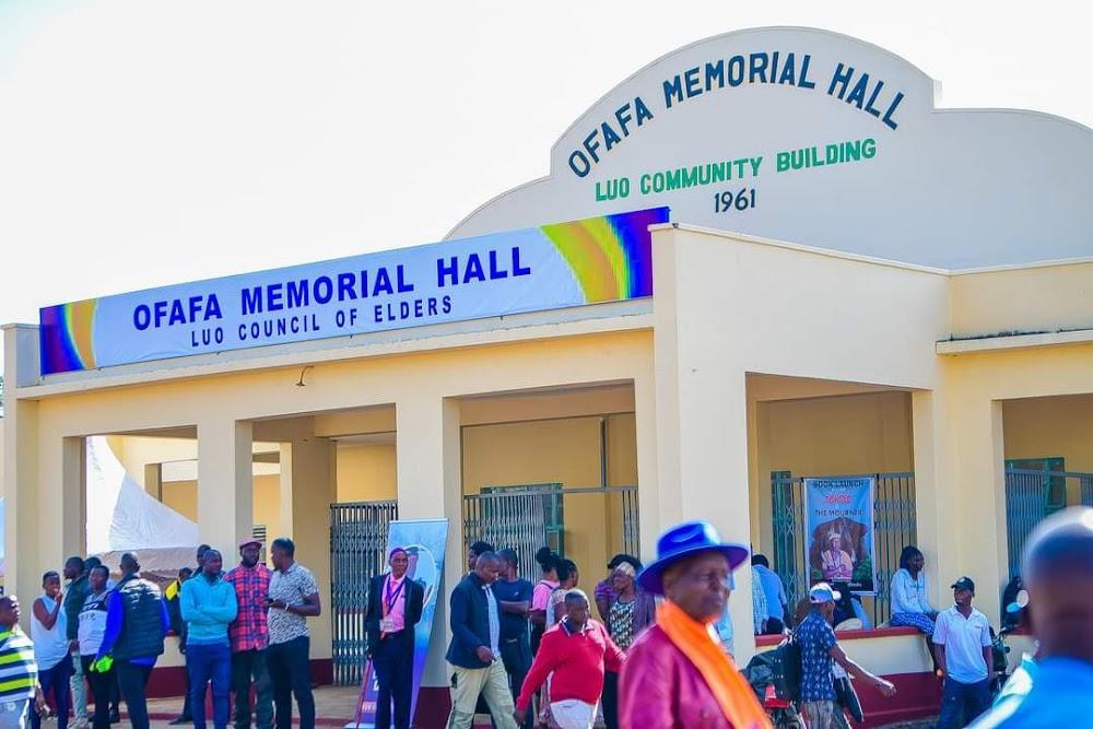 Ofafa Memorial Hall title deed is in my possession, Raila claims amid ...