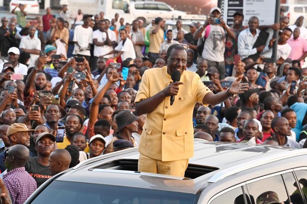 President Ruto's whirlwind tour of five counties - kenya