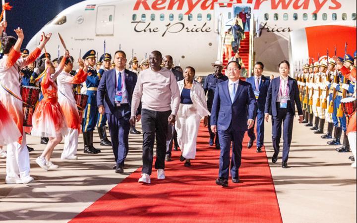 Ruto and Raila land in Beijing for the China-Africa summit - kenya