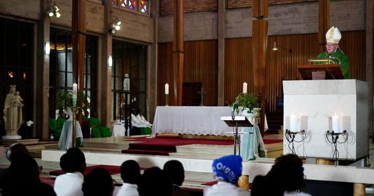 Cardinal Brislin leads prayer for Pope Francis in Johannesburg - kenya