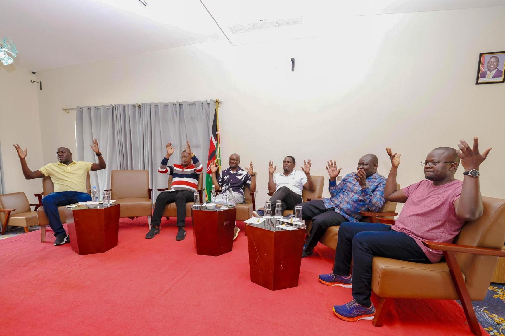 KNUT leadership meets PS Omollo on education and governance - kenya