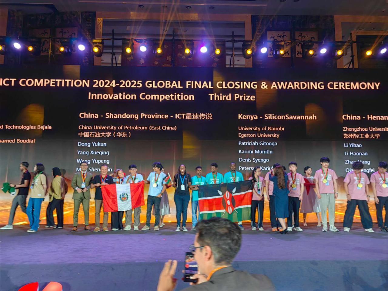 Kenyan Students Triumph at Global Huawei ICT Competition - kenya
