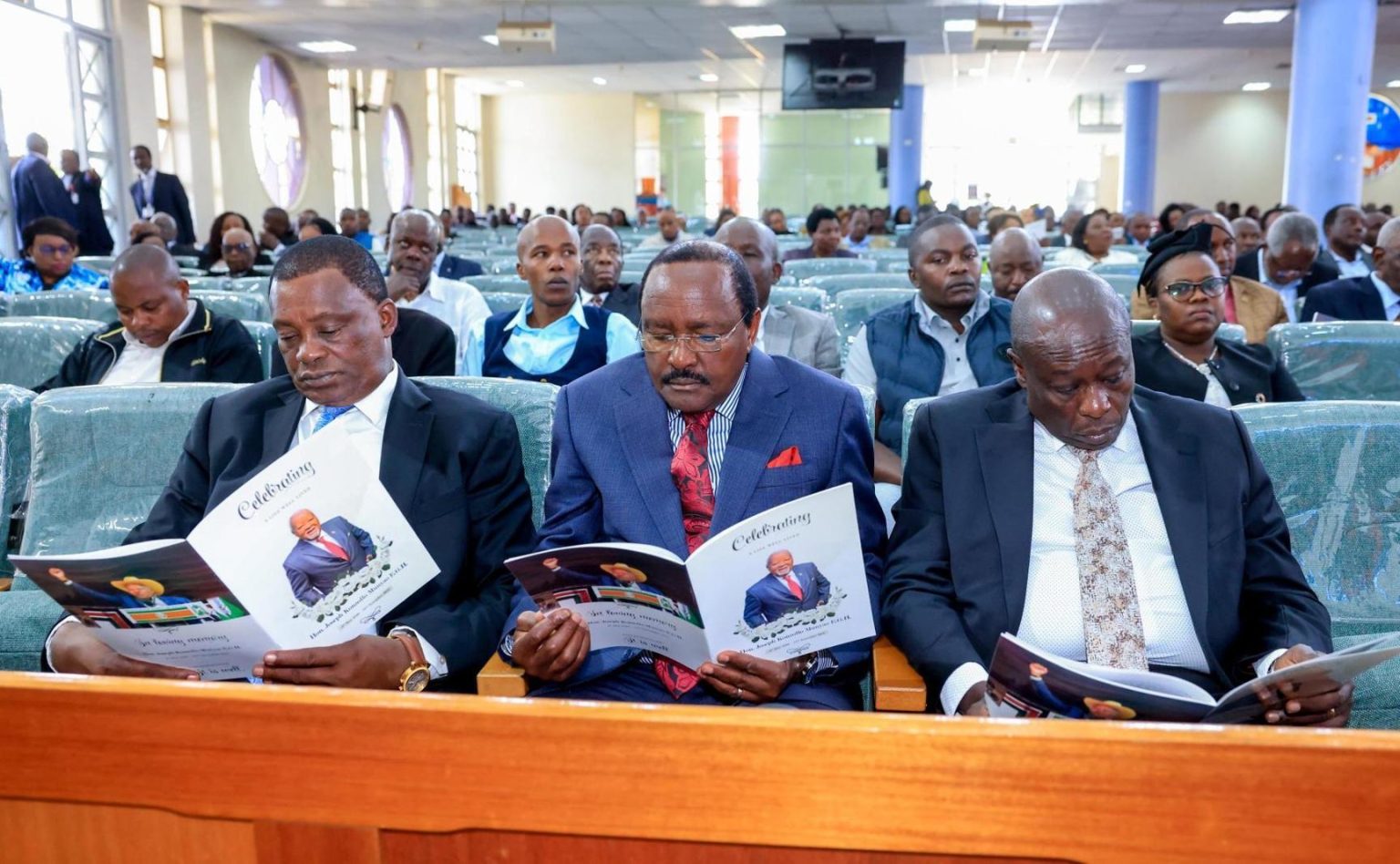 Gachagua Kalonzo Honor Ex-Mbooni MP Joseph Munyao - kenya