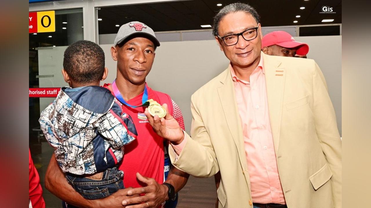 Warm welcome for new African Boxing under 63.5 kg Champion, Richarno ...