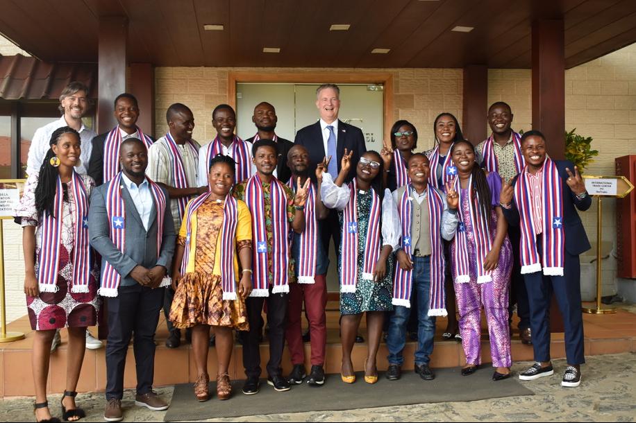 18 Liberian Participants Travel To The Usa For The 2022 Mandela