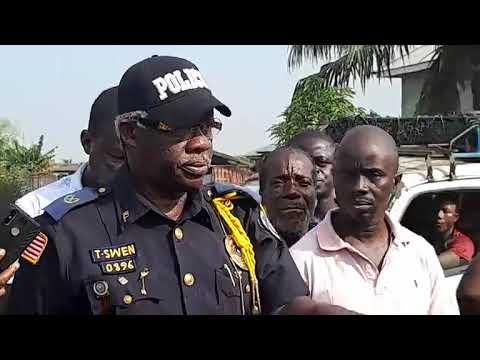 Liberian Students Protest on the street of Japanese freeway in Monrovia ...
