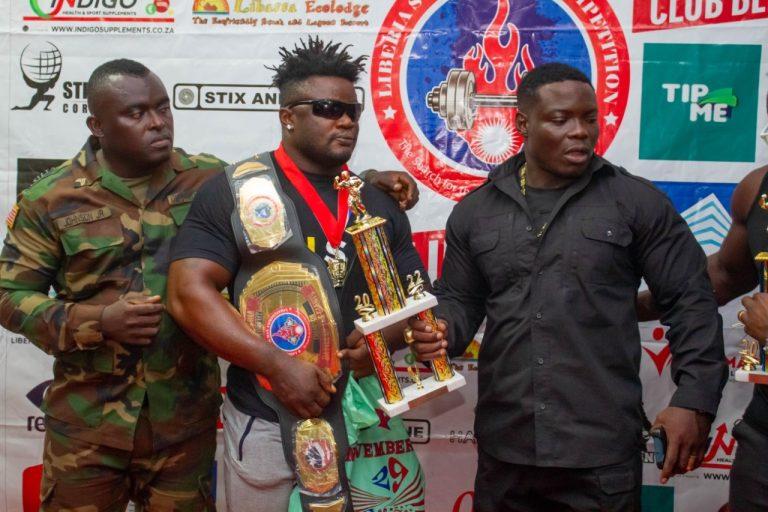 Taking Liberia To The World, As Liberia’s Strongest Man No Fear To ...