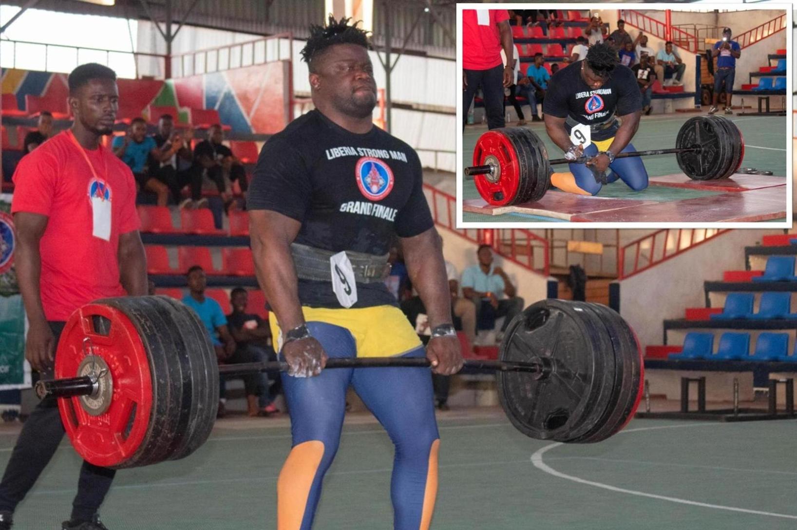 Taking Liberia To The World, As Liberia’s Strongest Man No Fear To ...