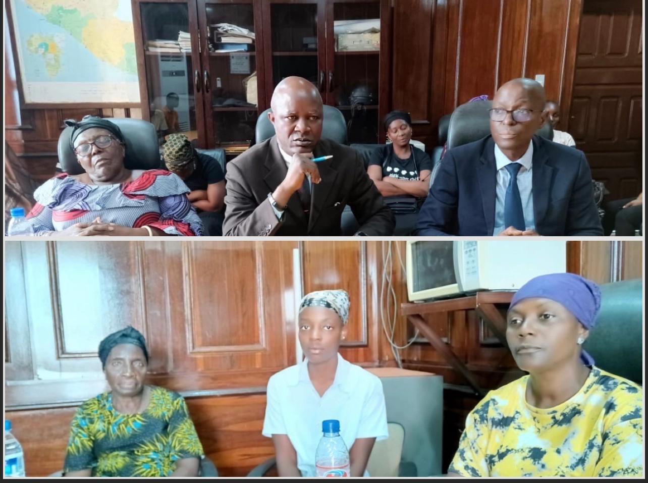 Cllr. Gloria Musu Scott, Members of Her Household Appear at Central for ...