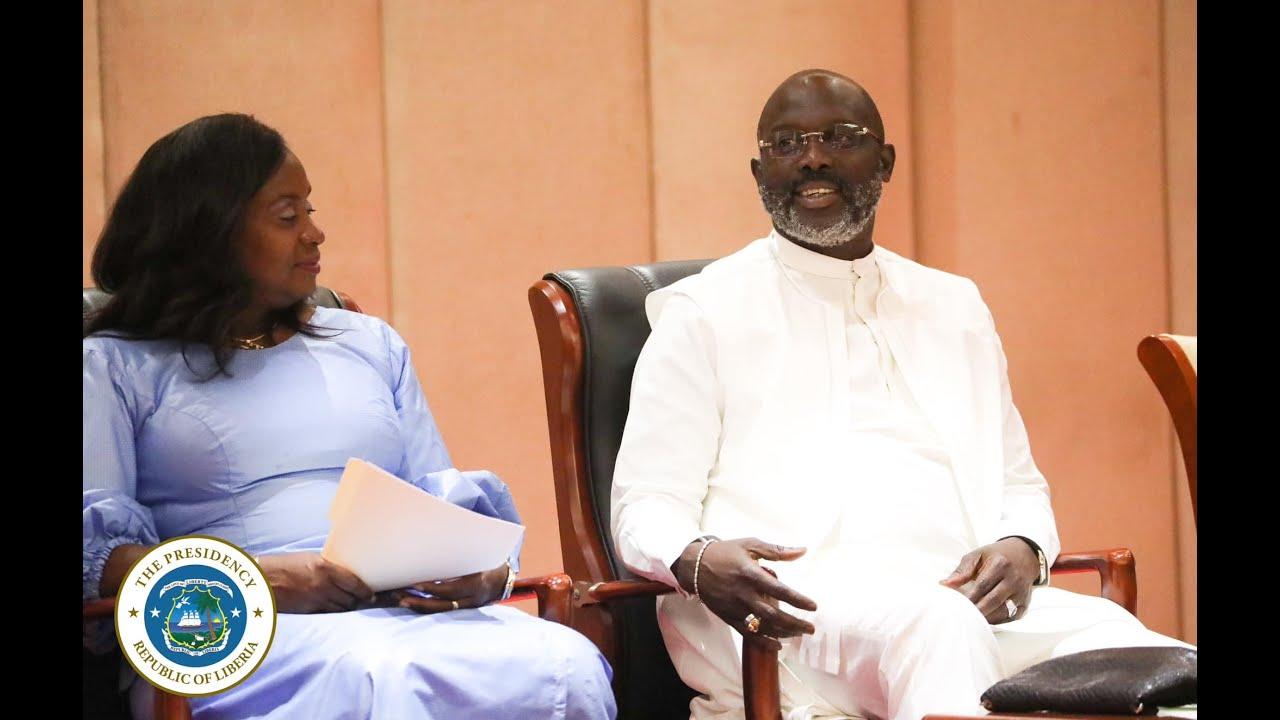 President Weah Attends Prayer marking the end of Ramadan, held at the ...
