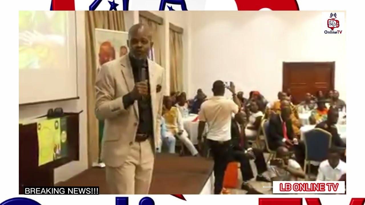 Sen. Abraham Darius Dillon Speaks at Sen. Karnga-Lawrence 55th Birthday ...